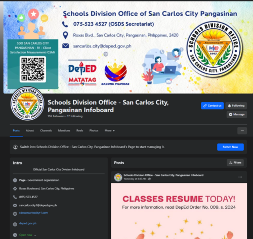 SDO Organizational Structure | SDO San Carlos City Pangasinan R1